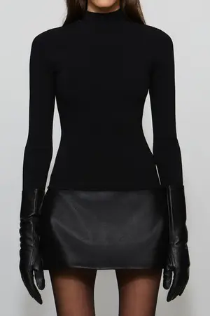 ET OCHS Colette Knit Combo Dress