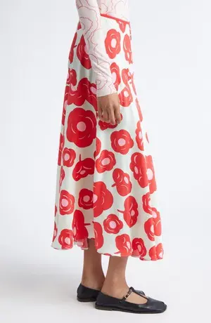 Marimekko Tassit Tumma Maxi Skirt