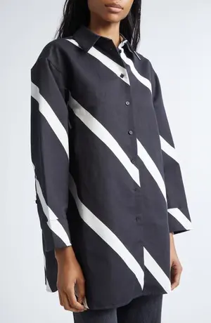 Marimekko Heitto Basso Cotton & Linen Shirt