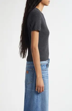 Alexander Wang Logo Wool Knit Top