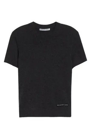 Alexander Wang Logo Wool Knit Top