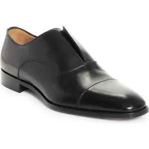 CHRISTIAN LOUBOUTIN Alpha Cap Toe Slip-on - Bk01-black