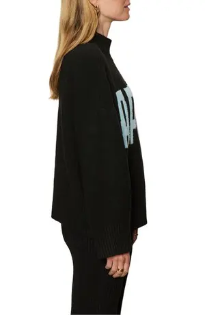 Sanctuary Aprés Sweater - Black/multi