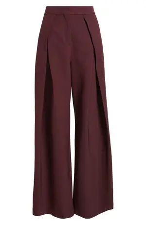 Mango Laura Pleated Wide Leg Pants