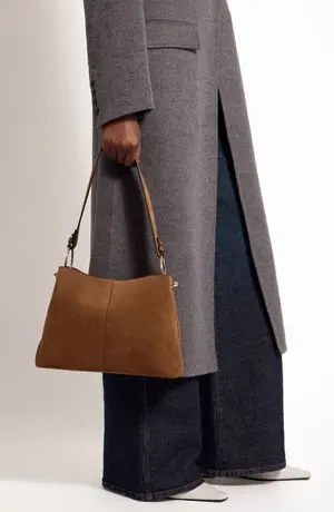 Strathberry Lana Suede Hobo Bag