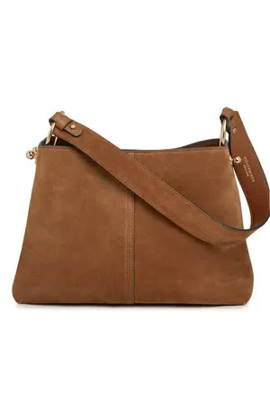 Strathberry Lana Suede Hobo Bag