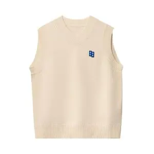 ADER ERROR Knitted Vest - Cream