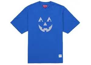 Supreme Pumpkin Short Sleeve Top - Blue