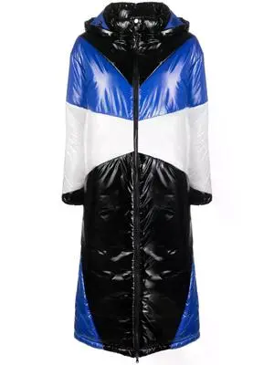 Patrizia Pepe Oversized Color-block Coat