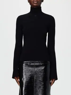 COURREGES Long Sleeve Sweater - Black
