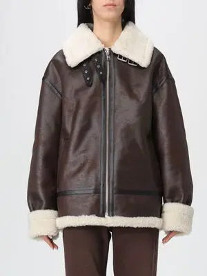 DUNST Fur Coat - Brown
