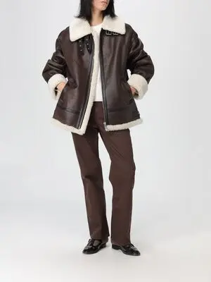 DUNST Fur Coat - Brown