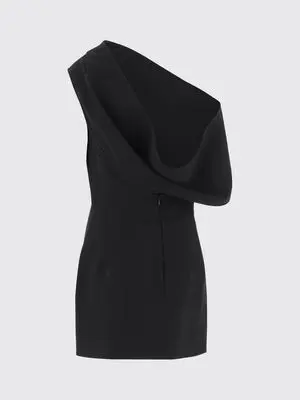Jacquemus One-shoulder Draped Dress