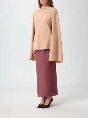 Alberta Ferretti Long Sleeve Top - Nude