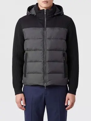 MOORER Quilted Wool And Cashmere Down Jacket With Hood - Black