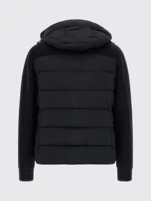 MOORER Quilted Wool And Cashmere Down Jacket With Hood - Blue