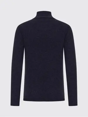 ROBERTO COLLINA Mock Neck Sweater - Blue
