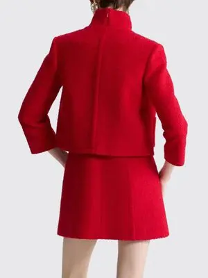 PATOU Textured Blazer - Red