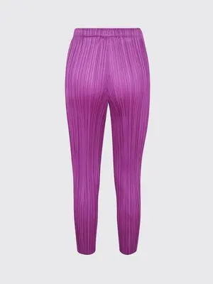 Issey Miyake Pleated Trousers - Fuchsia