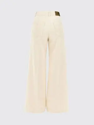 Aspesi Cotton Wide-leg Jeans - Blush Pink