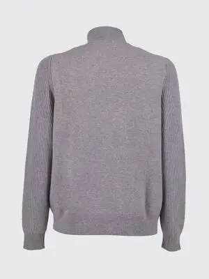 LARDINI Ribbed Sleeve Sweater - Multicolor