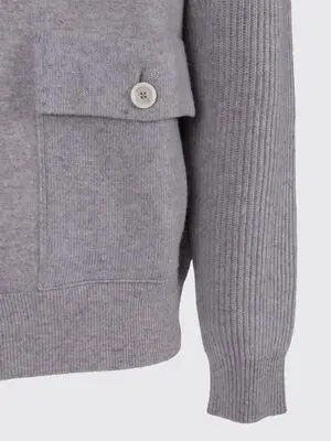 LARDINI Ribbed Sleeve Sweater - Multicolor