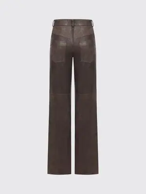 SALVATORE SANTORO Wide Leg Trousers - Brown
