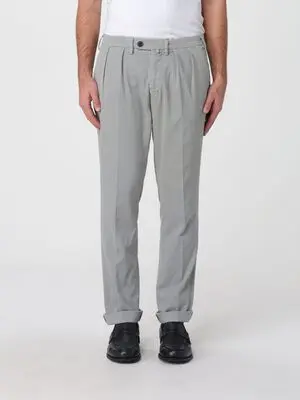 MASON'S Tailored Pleated Trousers - Grey