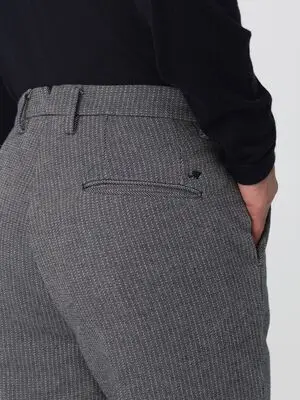 MASON'S Tailored Pin Stripe Trousers - Grey