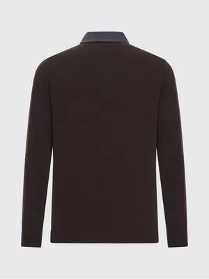 ROBERTO COLLINA Polo Shirt - Brown