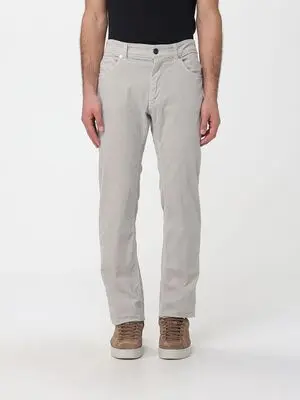 MASON'S Tailored Cotton Pants - White