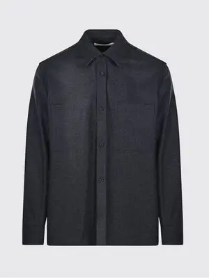 DARKPARK Serge Long-sleeved Shirt In Pure Virgin Wool