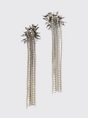 Alexander McQueen Jewel Earrings - Silver