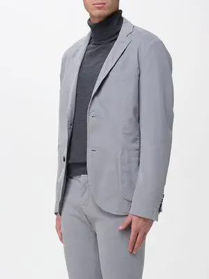 MASON'S Single Breasted Blazer - Grey