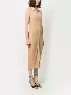 Patrizia Pepe Abito Lungo Chemisier Dress