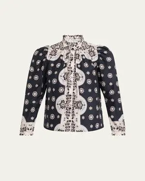 Alix Of Bohemia Artemis Printed Blouse