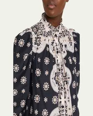 Alix Of Bohemia Artemis Printed Blouse