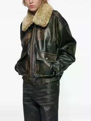 Misbhv Leather Outerwear For Women
