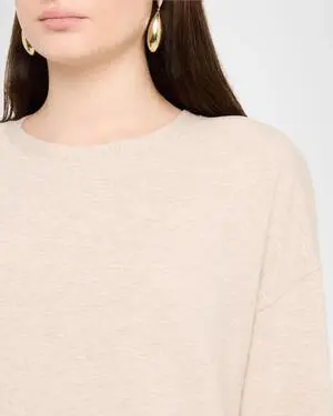 Majestic Filatures French Terry Crewneck Sweatshirt - Ecru