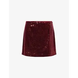 AMY LYNN Sequin Mini Skirt