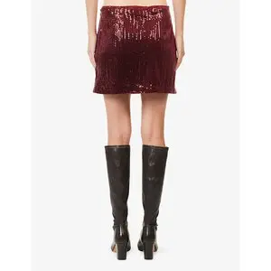 AMY LYNN Sequin Mini Skirt