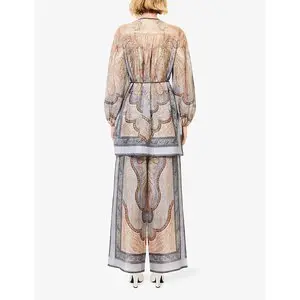 Zimmermann Wanderlust Silk Tunic Top