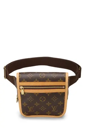 LOUIS VUITTON Monogram Bosphore Belt Bag - Brown