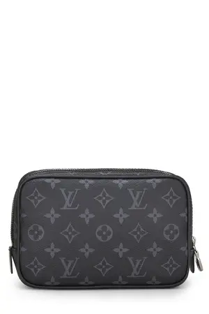 LOUIS VUITTON Monogram Eclipse Toiletry Pouch