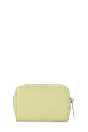 Chanel Caviar Zip Around Coin Purse - Green