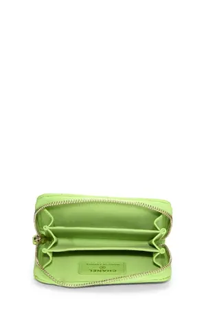 Chanel Caviar Zip Around Coin Purse