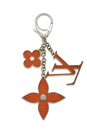 LOUIS VUITTON Fleur D'epi Bag Charm - Orange