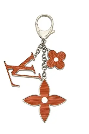 LOUIS VUITTON Fleur D'epi Bag Charm - Orange