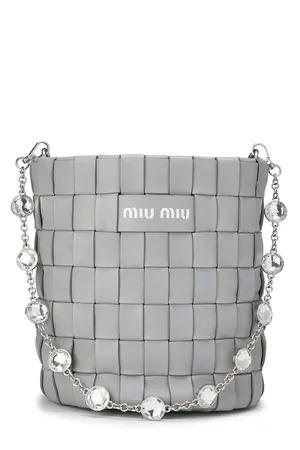 Miu Miu Woven Bucket Bags