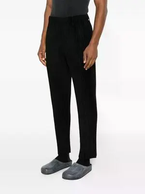 Issey Miyake Plissé Trousers - Black